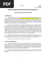Oecd/Ocde 404: Oecd Guideline For Testing of Chemicals | PDF | Animal ...