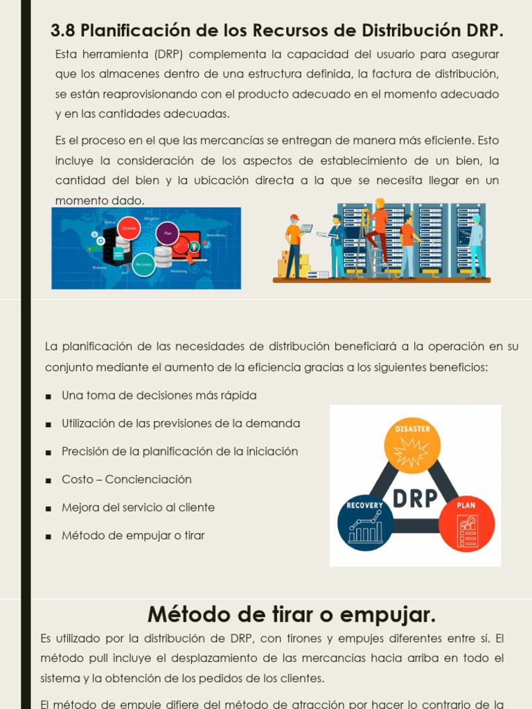 3.8.1 Estructura de La DRP | PDF | Planificación | Business
