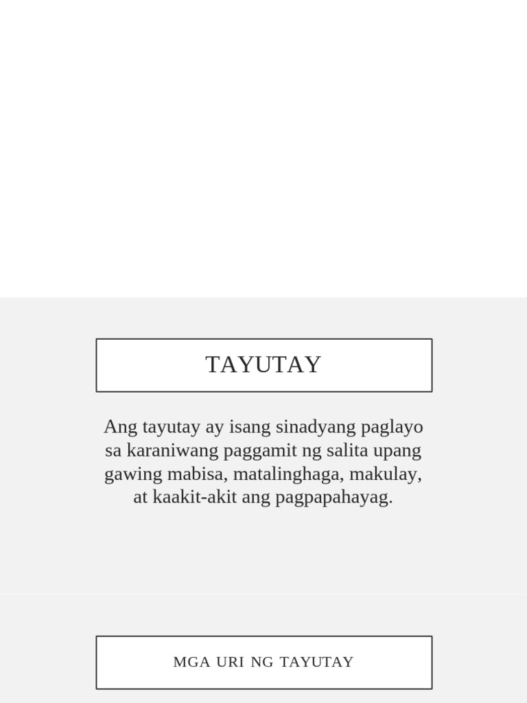 May 5 Uri NG Tayutay 084734 | PDF