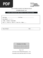 Science Olympiad Div C Astronomy Rules 2025 | PDF | Exoplanet | Stars