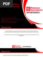 Knee Examination OSCE Checklist Geeky Medics | PDF | Knee | Joints
