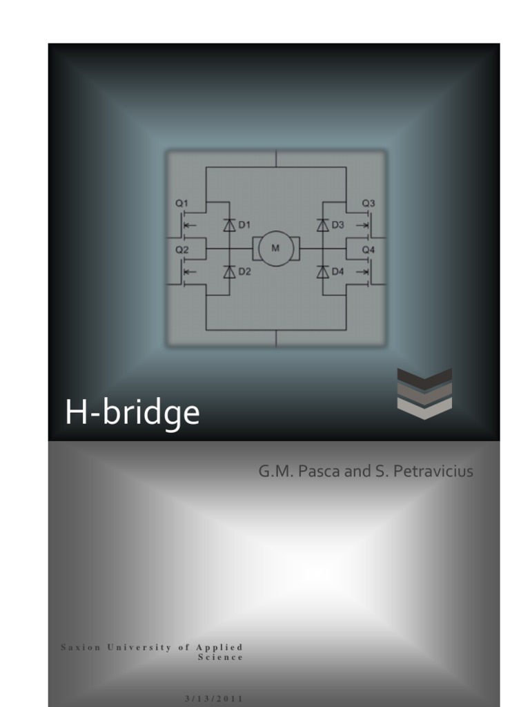 H Bridge | PDF | Electrical Equipment | Electromagnetism