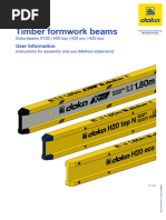 Doka Beam H20eco en | PDF | Beam (Structure) | Building Materials