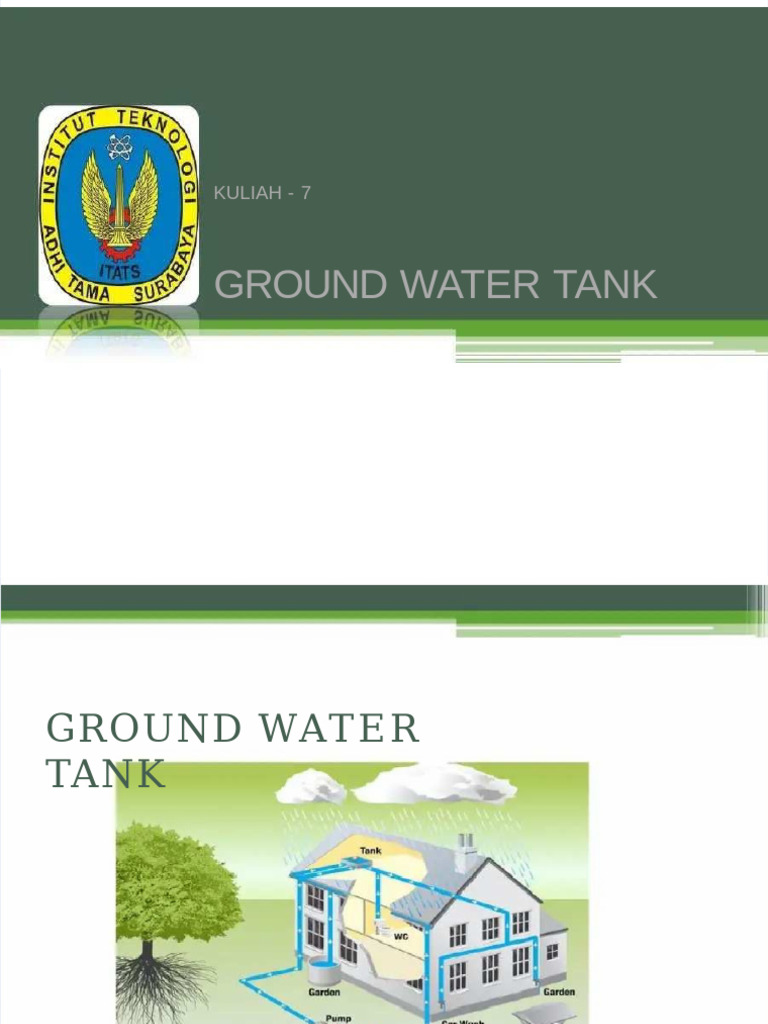 PDF Ground Water Tank | PDF