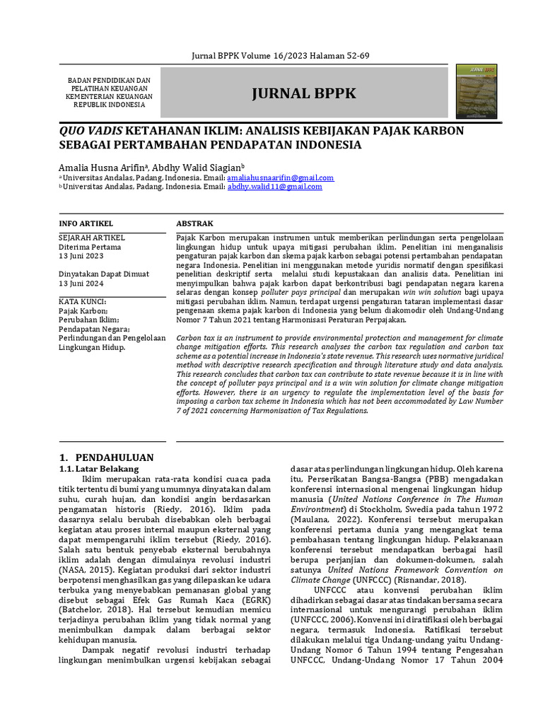 Jurnal BPPK: Quo Vadis | PDF