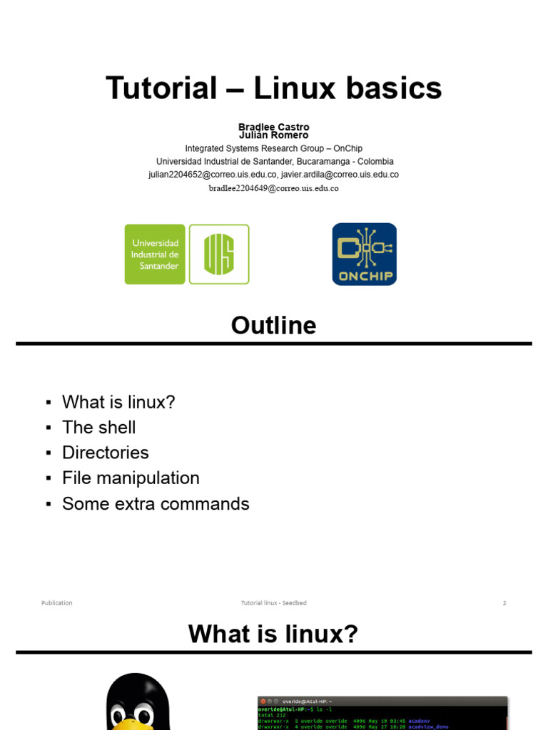 Tutorial 1 Linux Seedbed | PDF | Linux | Unix