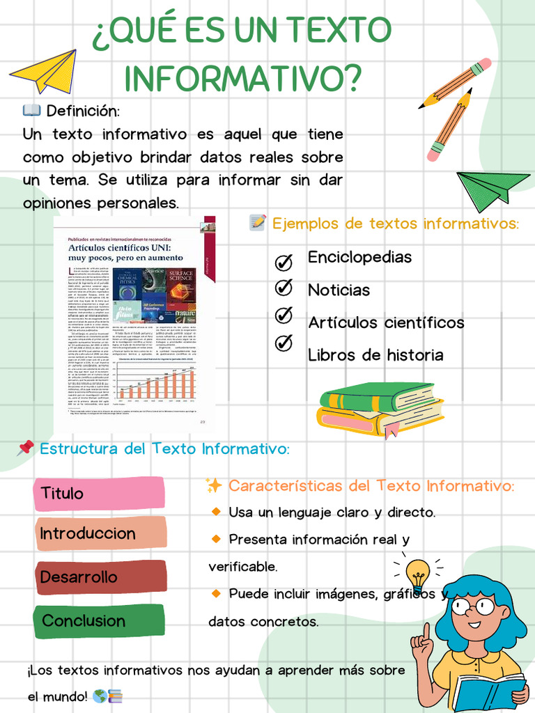 Estructura y Ejemplos de Textos Informativos | PDF