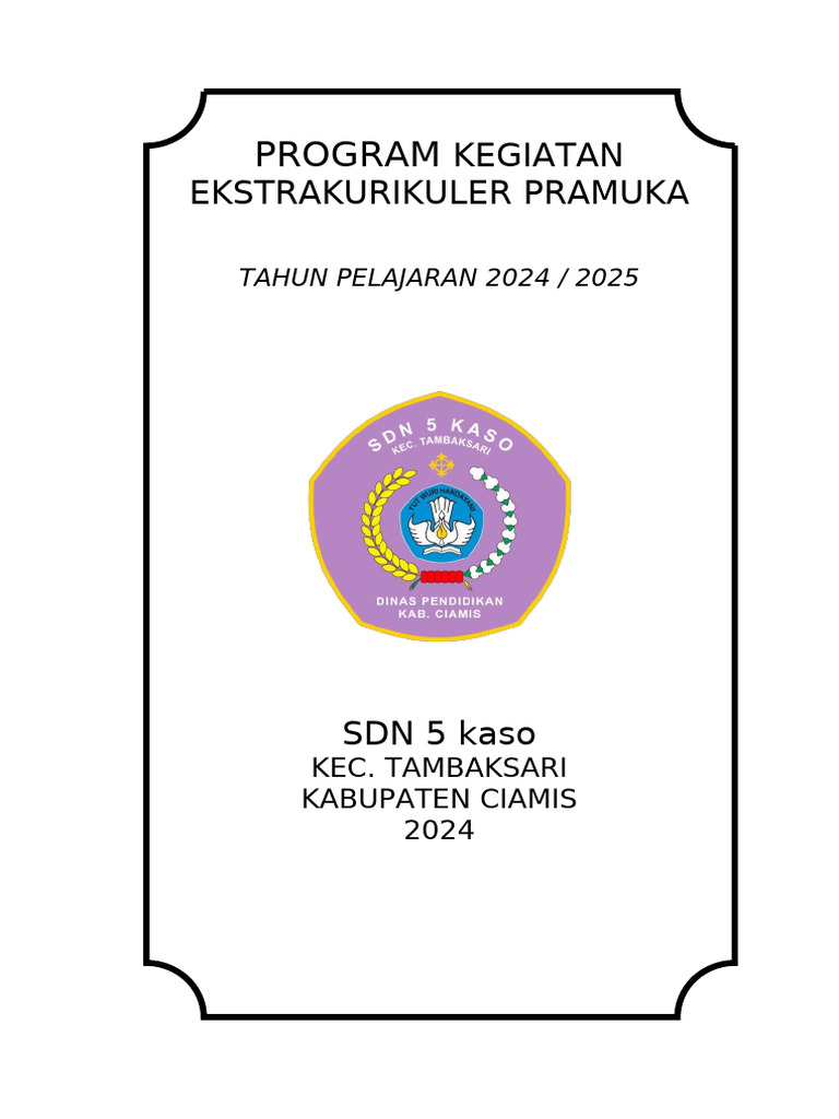 1 JILID PROGRAM Ekstra PRAMUKA | PDF