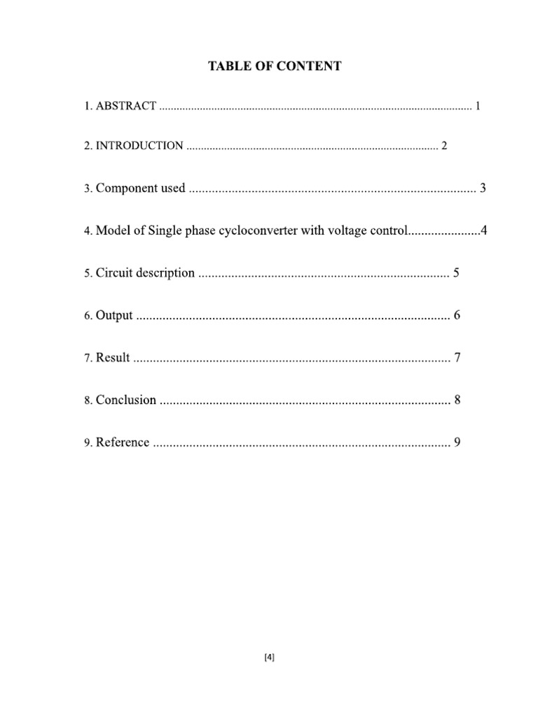 control system project report | PDF