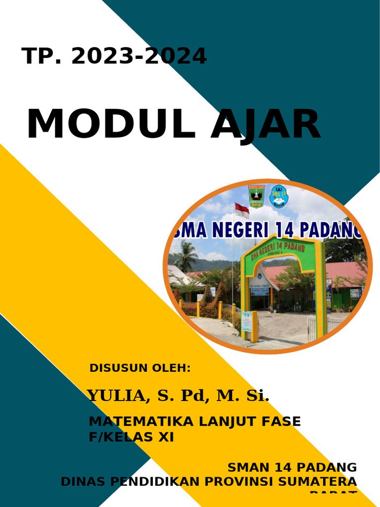 Modul Ajar Bilangan Kompleks KLS Xi Fase F Mat Lanjut | PDF