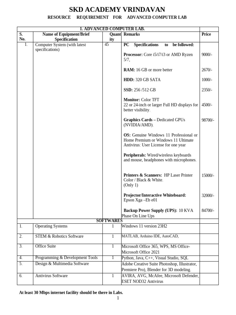 Requriment Final | PDF | Graphics Processing Unit | Computing