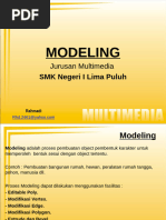 Mengenal 5 Komponen Editable Poly: 1. Vertex | PDF | Komputer
