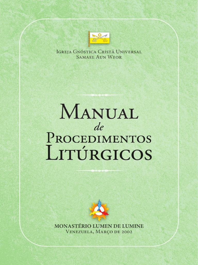 Manual de Procedimentos Litúrgicos | PDF | Gnosticismo | Liturgia