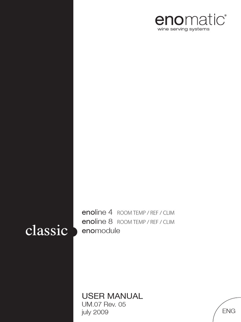 Enoline Enomodule ENG | PDF | Fuse (Electrical) | Safety