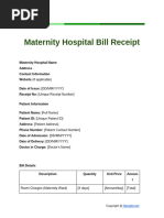 Laboratory Bill Format | PDF