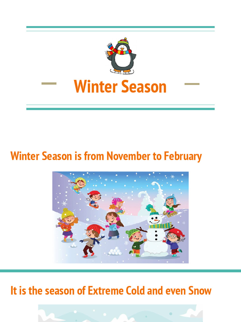Winter Season | PDF