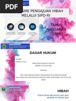 Panduan Hibah Lembaga SIPD-RI Tahun Perencanaan 2026 | PDF