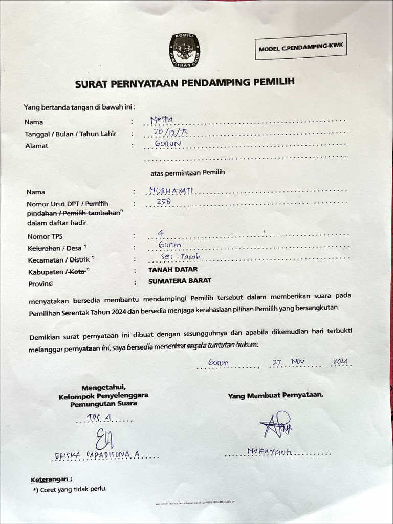 C Pendamping TPS 04 Gurun | PDF