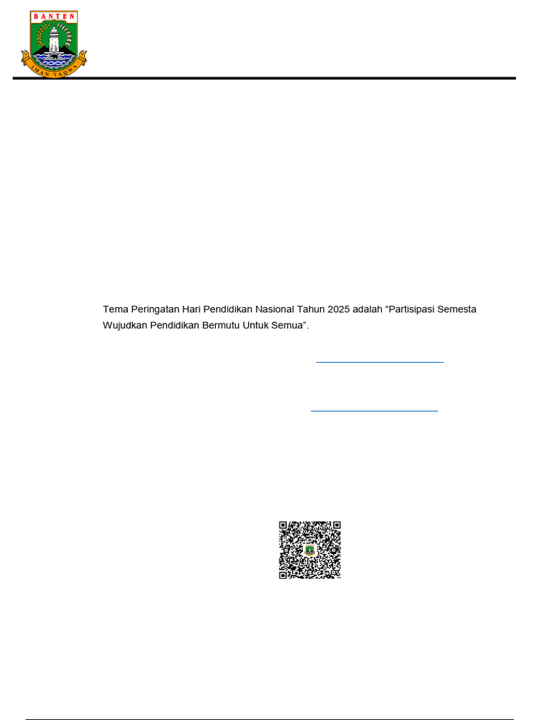 SURAT EDARAN HARDIKNAS 2025 SMA, SMK & SKh OK | PDF