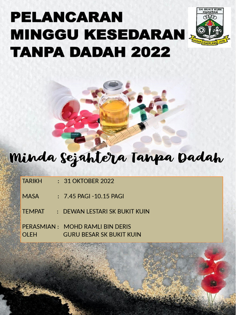 Buku Program Minggu Kesedaran Tanpa Dadah 2022 SKBK | PDF