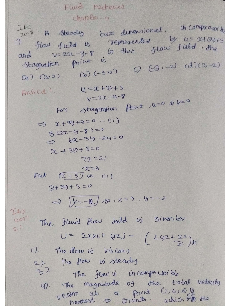 fluidmechanics 4 | PDF