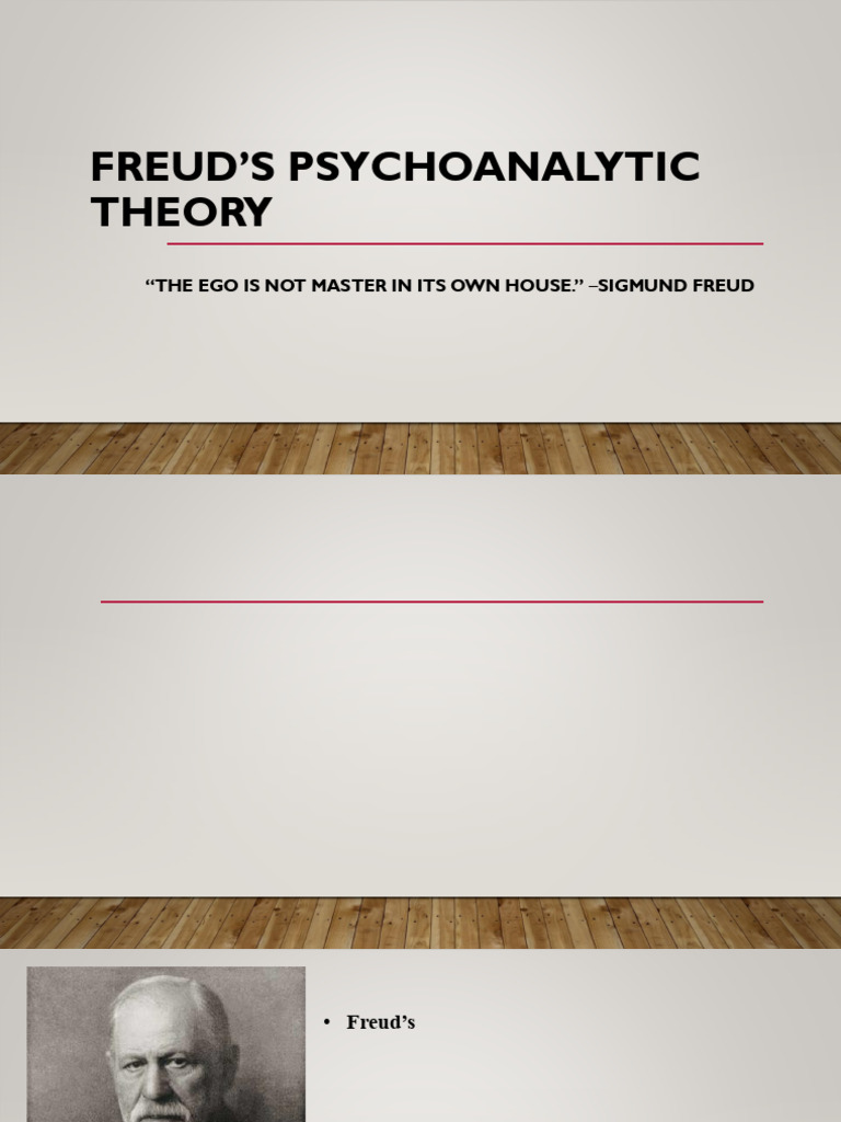 Freuds Psychoanalysis Theory | PDF | Sigmund Freud | Psychoanalysis