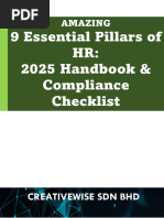 2025 HR Handbook and Procedures Guide | PDF | Employee Retention ...