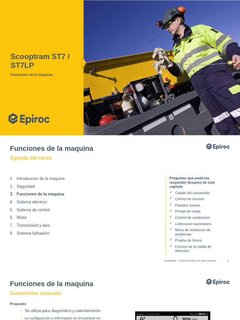 03 ST7 - Machine Functions | PDF | Tecnología de vehículos | Vehículo de motor