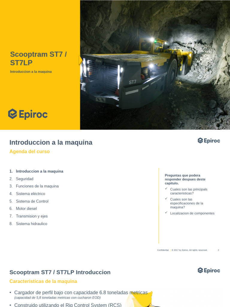 01 ST7 - Machine Introduction | PDF | Cambiar | Acelerador