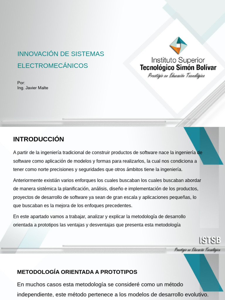 PROTOTIPOS 1 | PDF | Software | Ingeniería de software