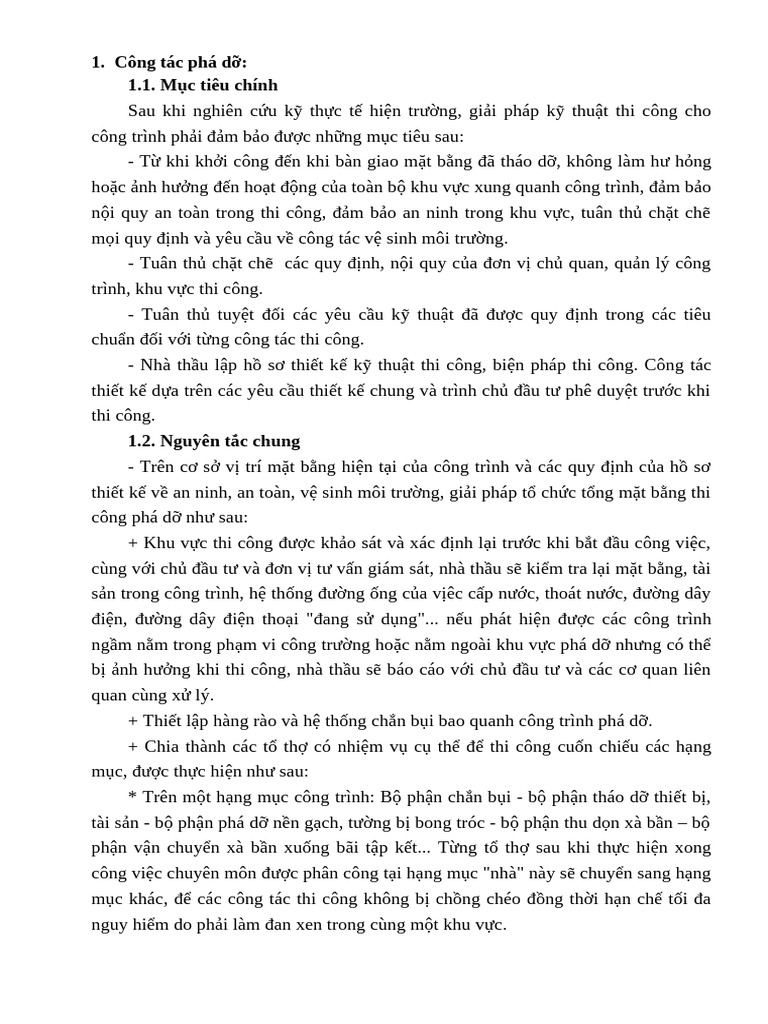 Công Tác Phá D C o Sơn | PDF