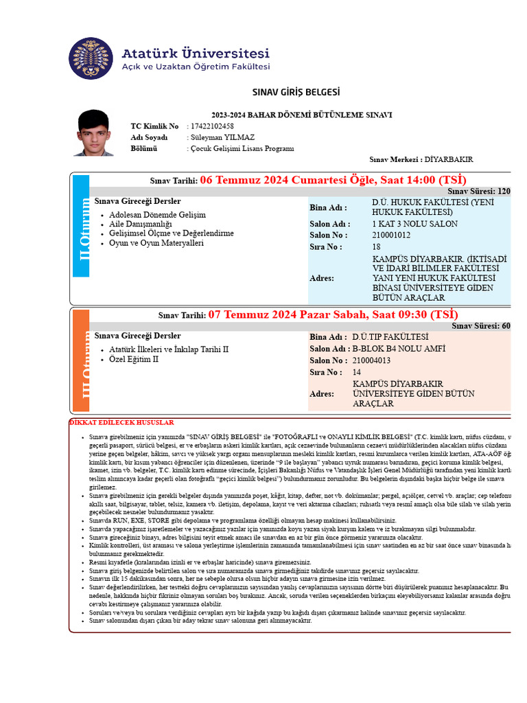 Ata Aof Hibrit-2 | PDF