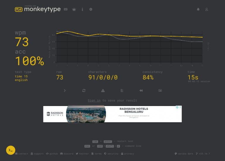 Monkeytype A Minimalistic, Customizable Typing Test | PDF