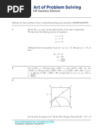 100 Geometry Problems with Solutions | PDF | Triangle | Rectangle