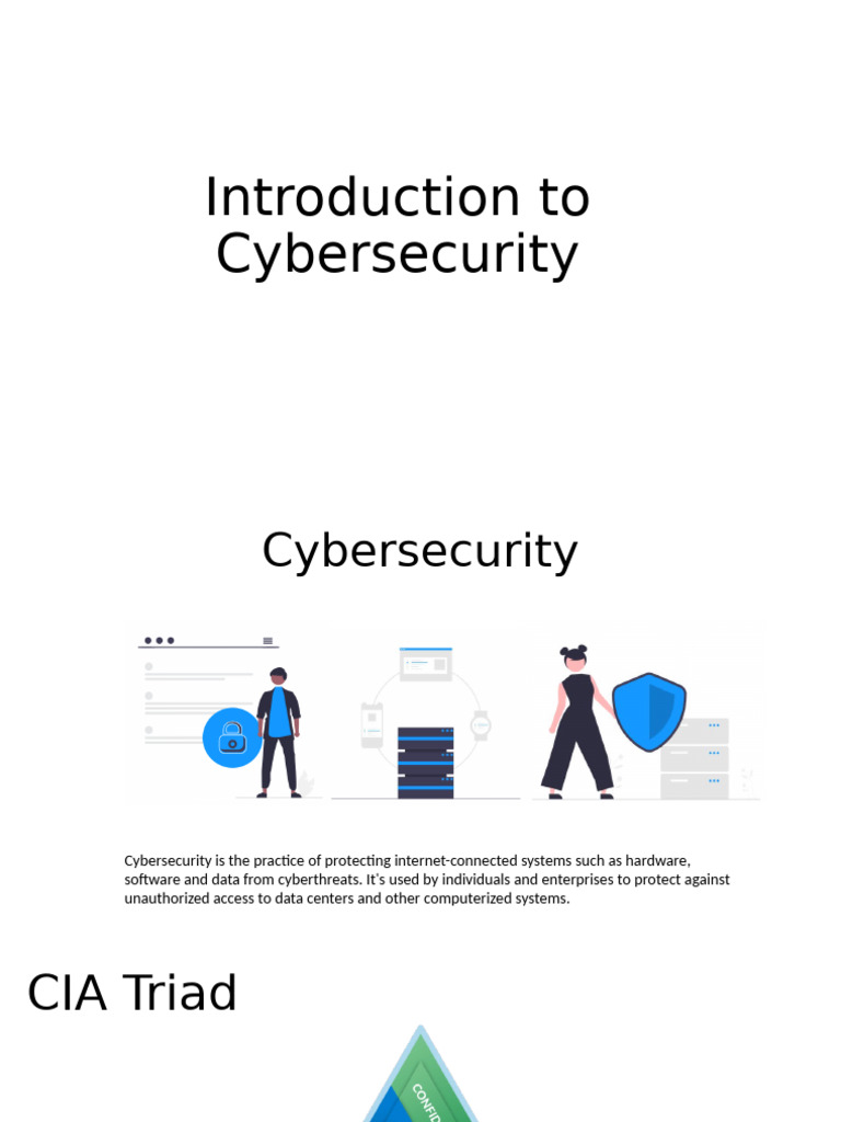 Cybersecurity Basics: CIA Triad Explained | PDF | Information Security ...