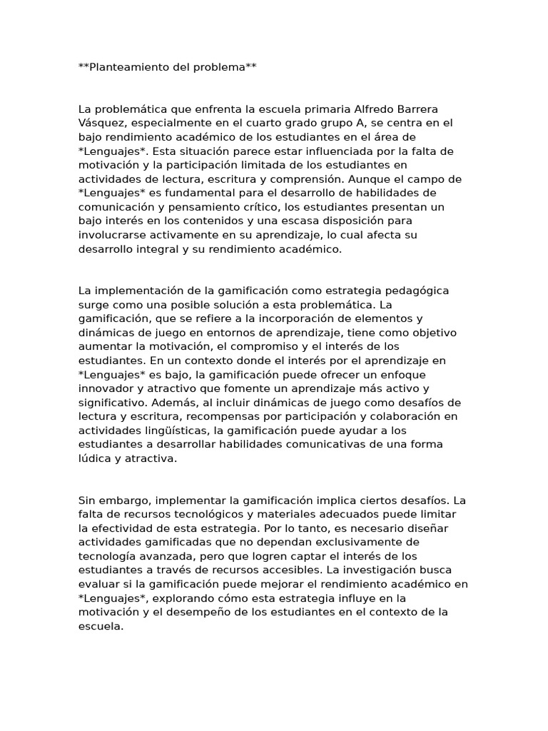 Documento | PDF | Aprendizaje | Maestros