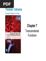 Calc 2 Cheat Sheet | PDF | Integral | Logarithm