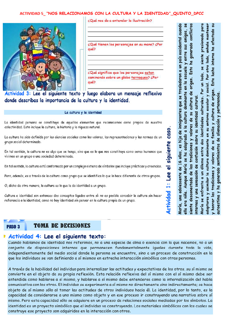 Actividad 5 - DPCC - Quinto - MM - 2025 | PDF