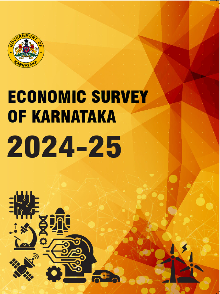 Karnataka Economic Survey 2024-25 Summary | PDF | Economic Growth ...