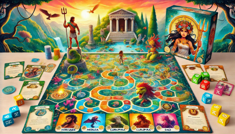 Board Game Greek Brazilian Folklore | PDF