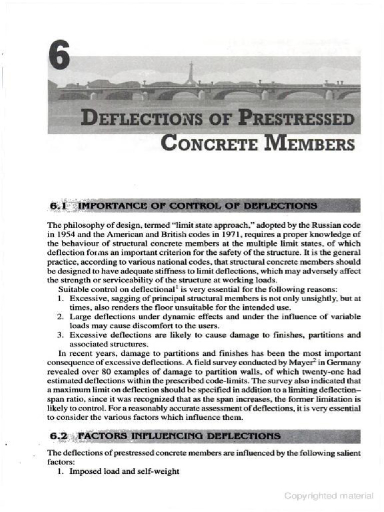 Prestresssed Concrete Unit Vi | PDF