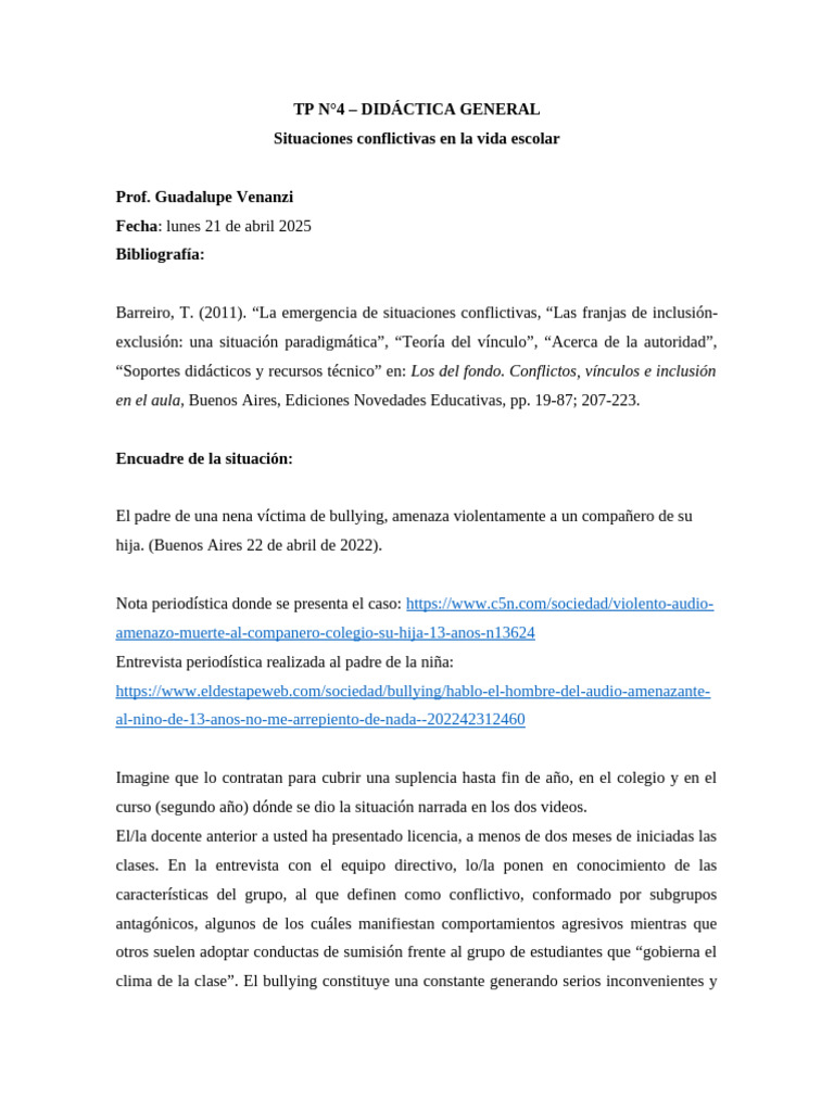 TP 4 (1) | PDF | Aprendizaje