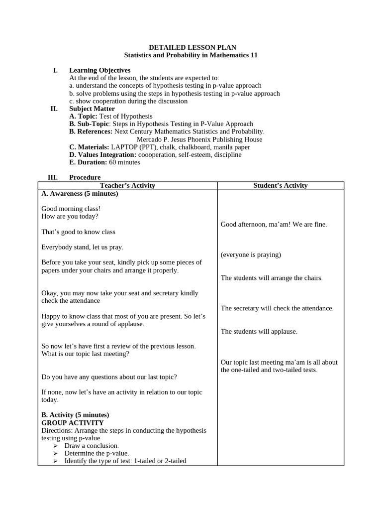 Hypothesis Testing (p-value) | PDF | P Value | Null Hypothesis