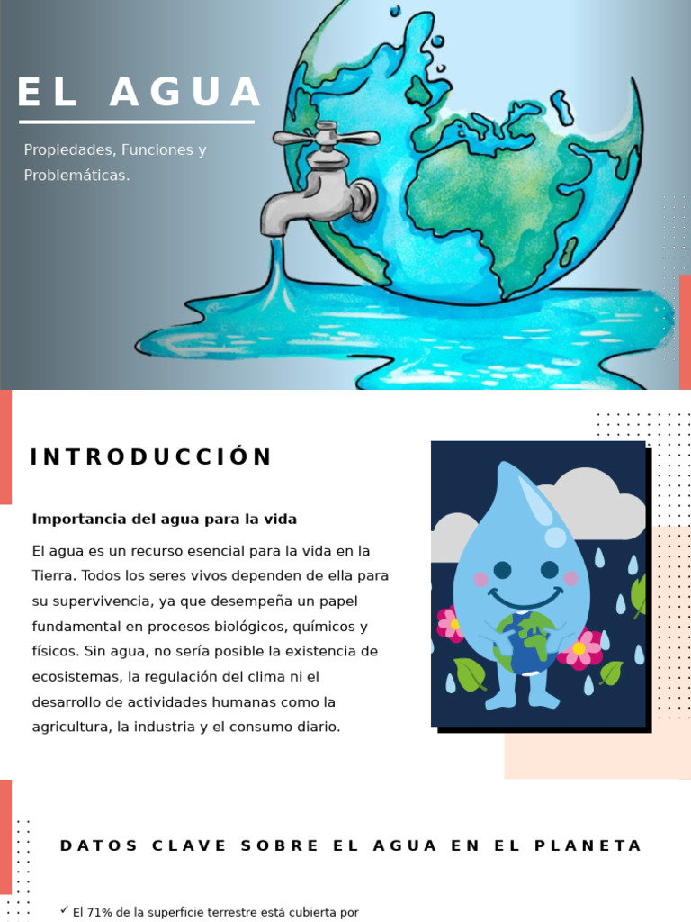 Propiedades y Problemas del Agua | PDF | Agua | Propiedades del agua