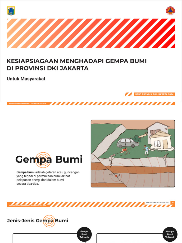 173379279870 Kesiapsiagaan Menghadapi Gempa Bumi Di Provinsi Dki Jakarta Untuk Masyarakat (1) | PDF