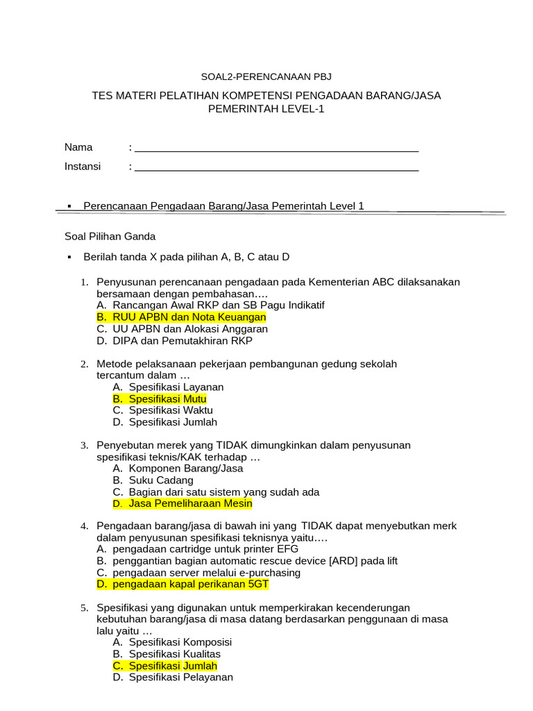 Soal2 Perencanaan | PDF