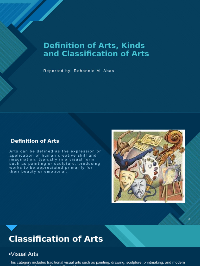 Art Appreciation Report | PDF | The Arts | Decorative Arts