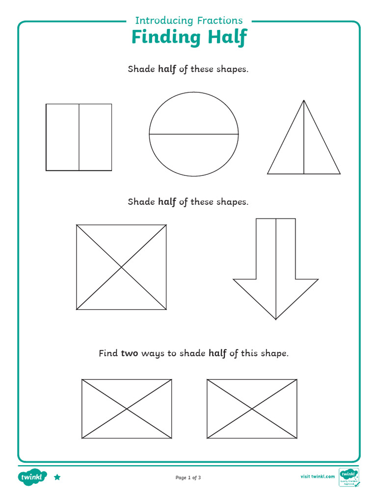 1.3.21-Year-1-fractions-finding-half-differentiated-activity-sheet | PDF