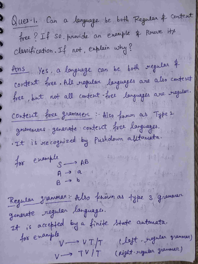 TOC Additional Assignment (1) | PDF