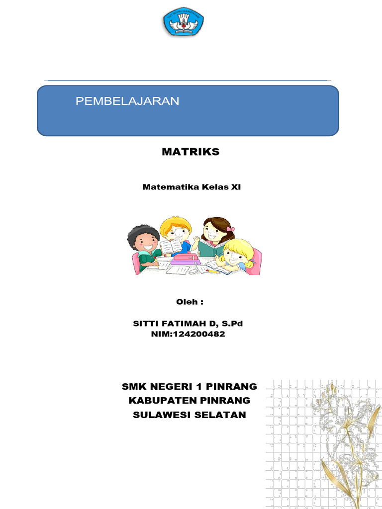 Modul Ajar Matriks | PDF